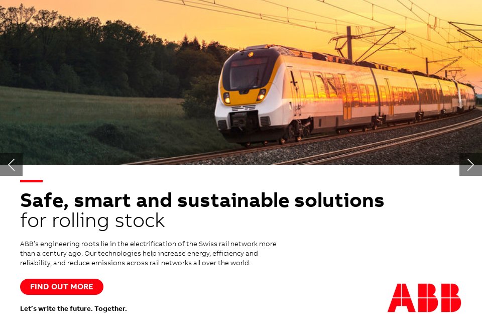 ABB - Future Rail | Issue 99 | November 2022